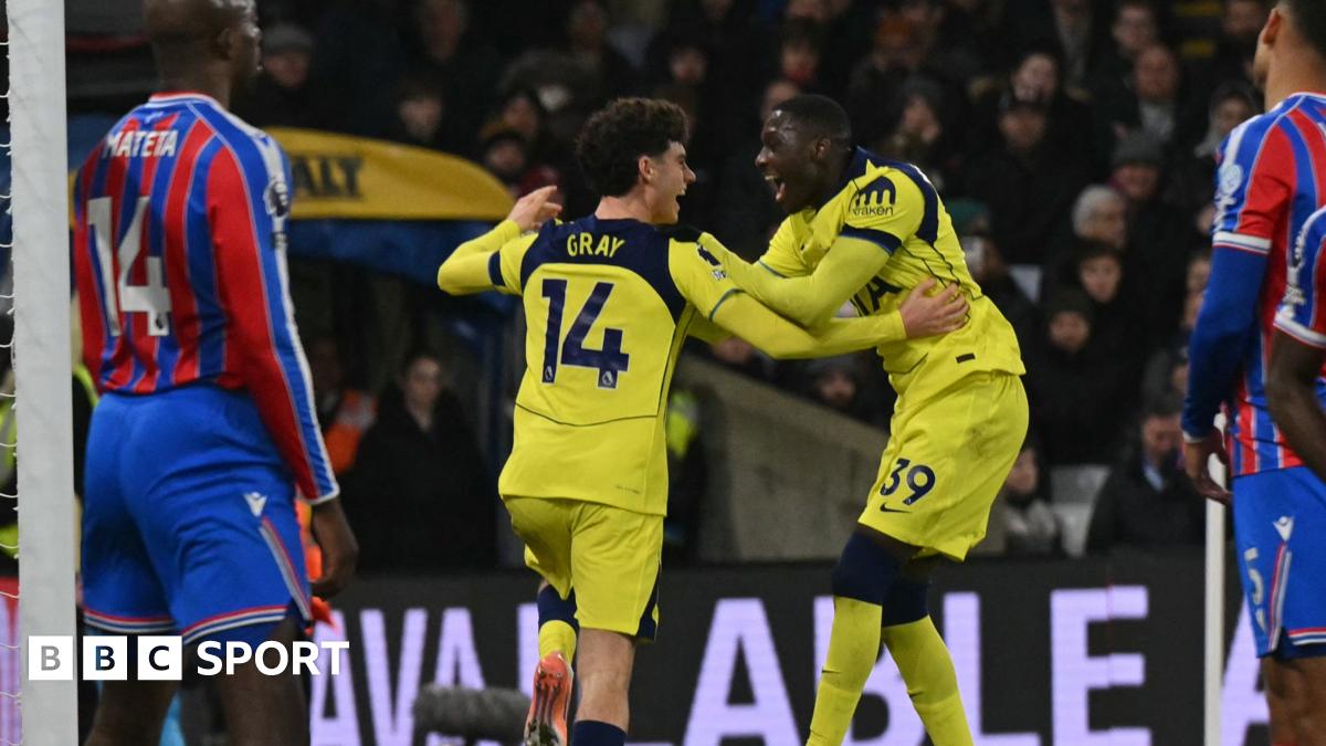 Premier League LIVE: Crystal Palace vs Tottenham Hotspur - radio & text ...