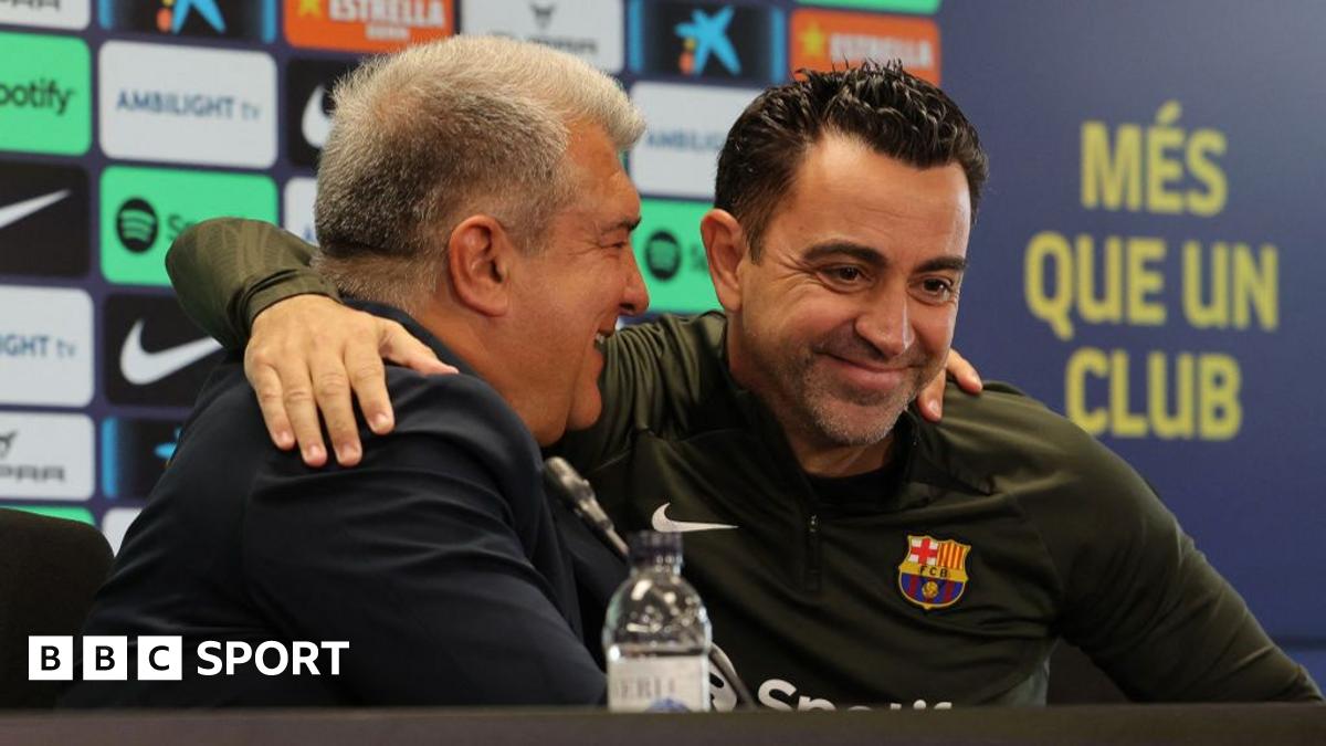 Xavi to remain as Barcelona manager until at least June 2025 - BBC Sport