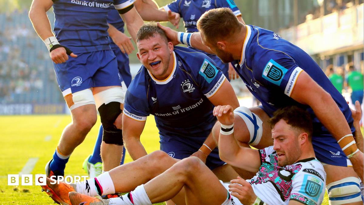 United Rugby Championship: Leinster back up to second with win big over ...