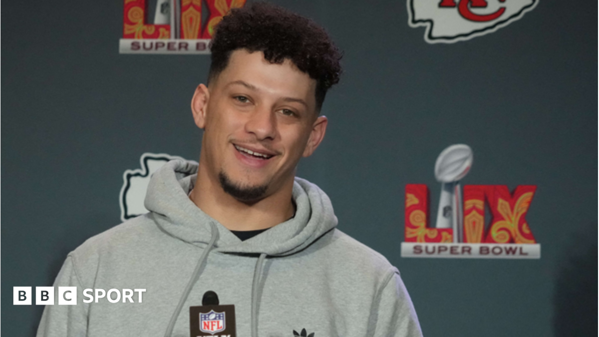 Super Bowl 59: Patrick Mahomes says playing in front of President Trump ...