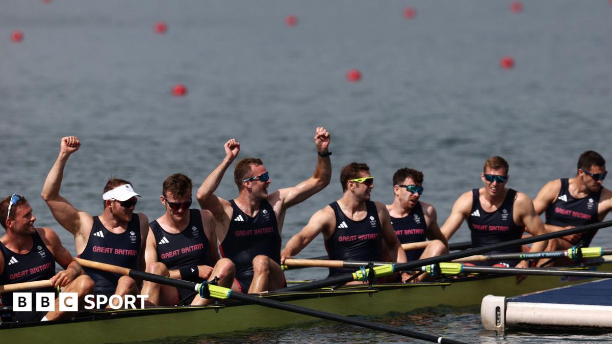 Paris 2024: Tears & redemption for Scottish rowers at Olympics - BBC Sport