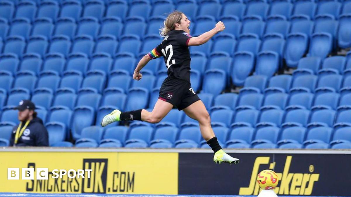 Brighton 3-2 West Ham: Katrina Gorry shows leadership but suffers ...