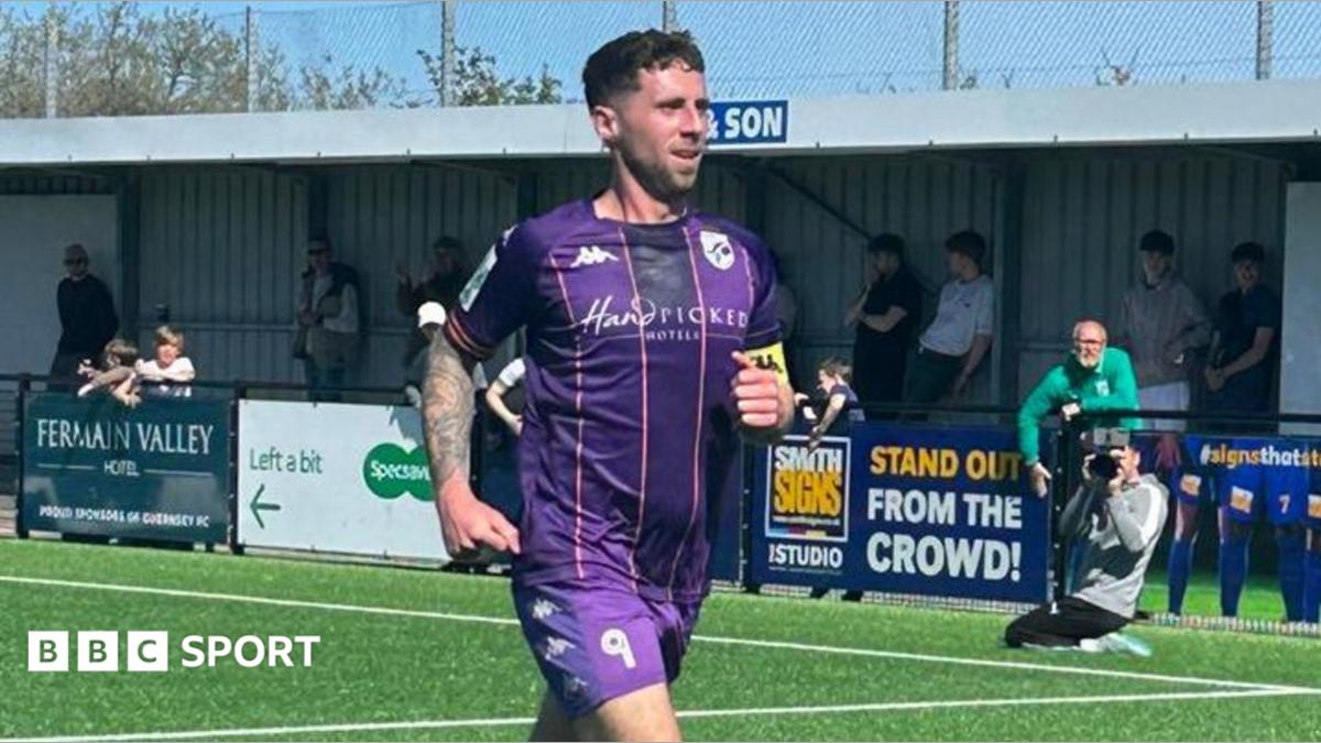 Guernsey FC secure play-off place with 8-1 Forest Row win - BBC Sport