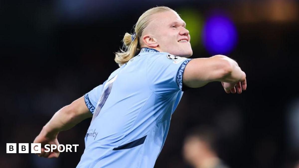 Erling Haaland goal: Man City forward hailed for acrobatic Champions ...