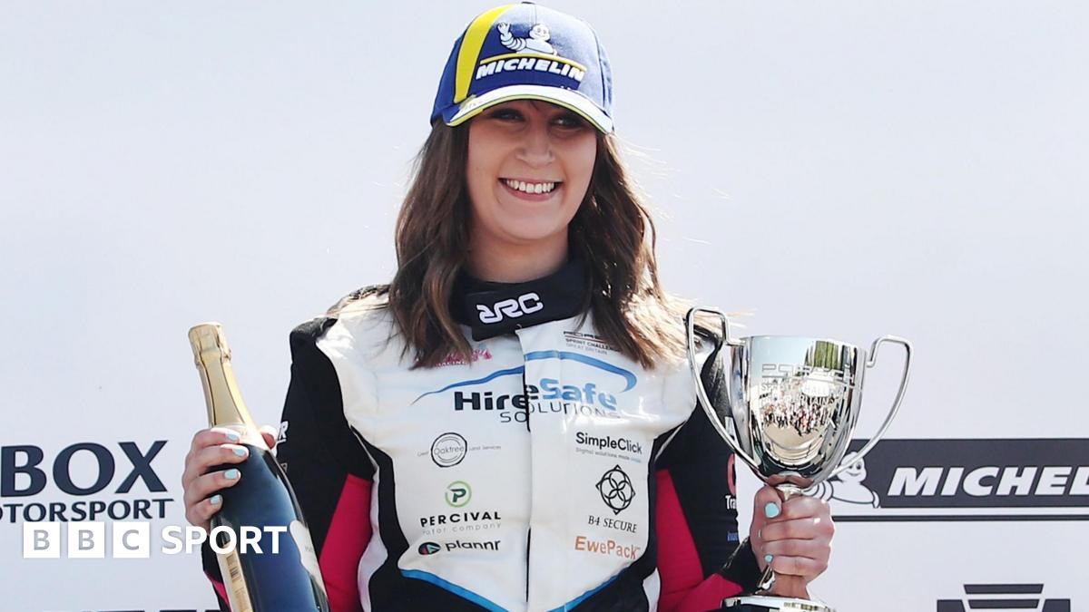 Lydia Walmsley: Suffolk driver happy Porsche switch is paying off - BBC ...