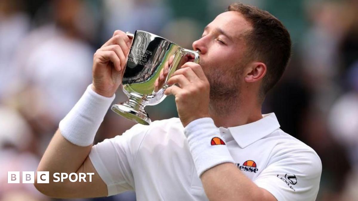 Wimbledon wheelchair finals: Briton Alfie Hewett wins singles and ...