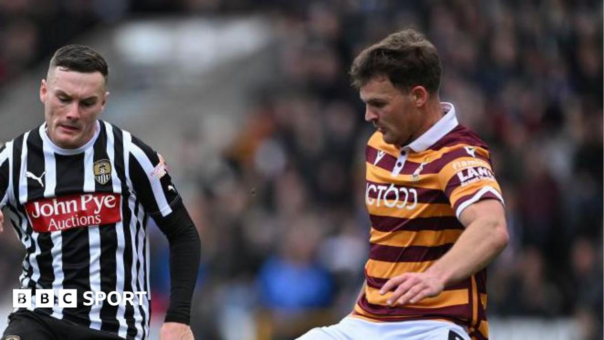Matty Platt: Notts County sign Bradford City defender - BBC Sport