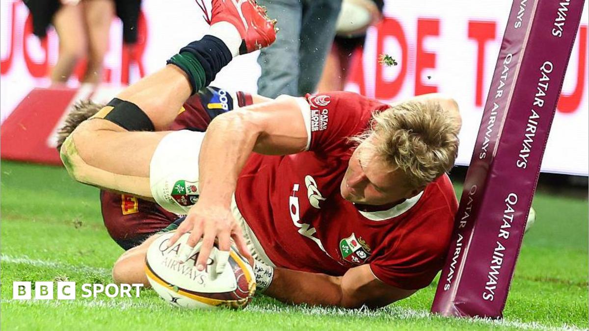 How did Scots fare for Lions against Queensland Reds? - BBC Sport