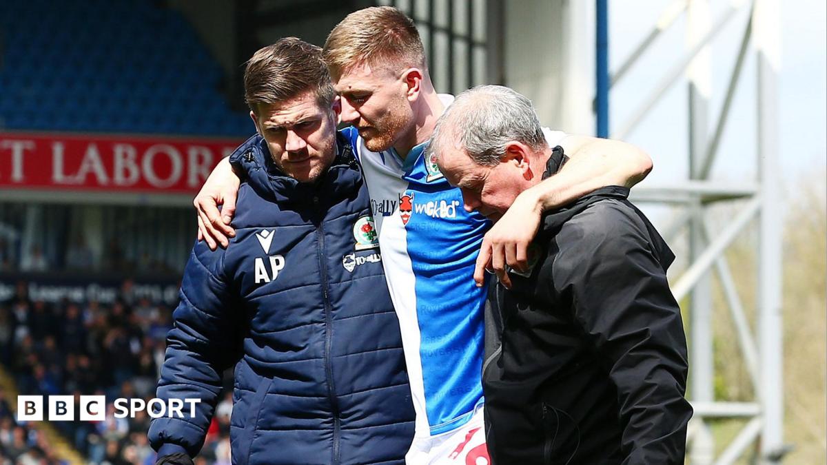 Scott Wharton: Blackburn Rovers defender sidelined by knee injury - BBC ...