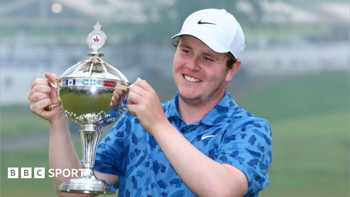 Canadian Open: Robert MacIntyre wins first PGA Tour title with dad as ...