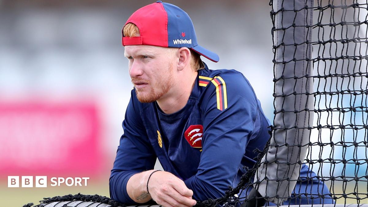Jordan Cox: Essex and England player unlikely to keep wicket in early ...