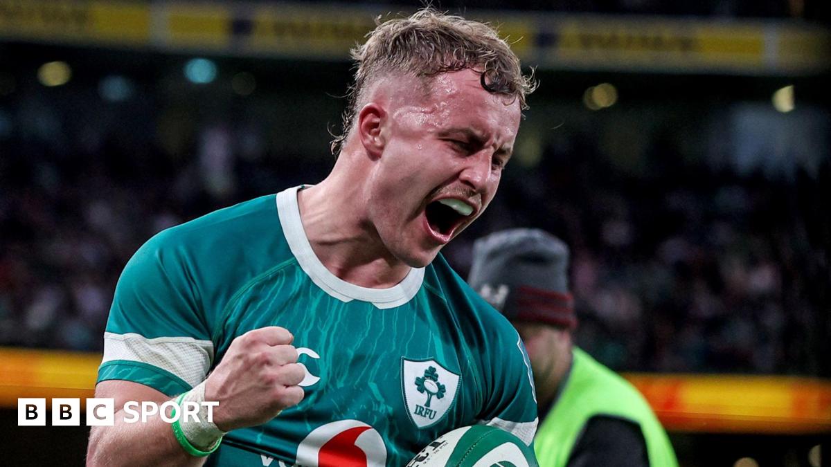Ireland 52-17 Fiji: Resurgent hosts score eight tries in Dublin - BBC Sport