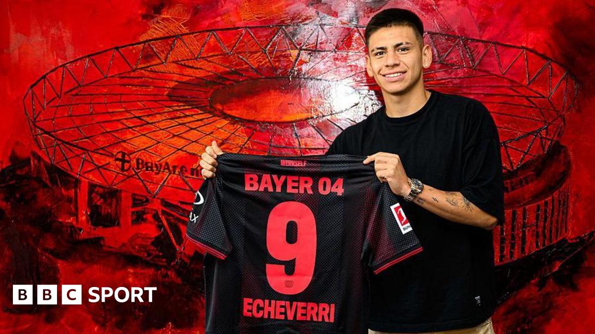 Man City news: Echeverri completes loan move to Bayer Leverkusen - BBC ...