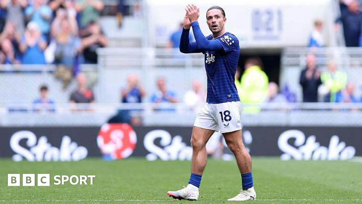 Everton news: Jack Grealish named August Premier League player of the ...