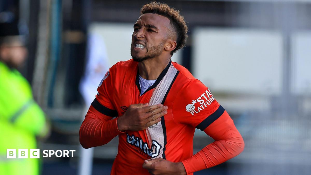 Jacob Brown: Luton forward says squad are to blame for poor form - BBC ...