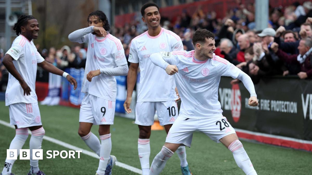 Slough Town 1-3 Macclesfield: Silkmen progress in FA Cup - BBC Sport