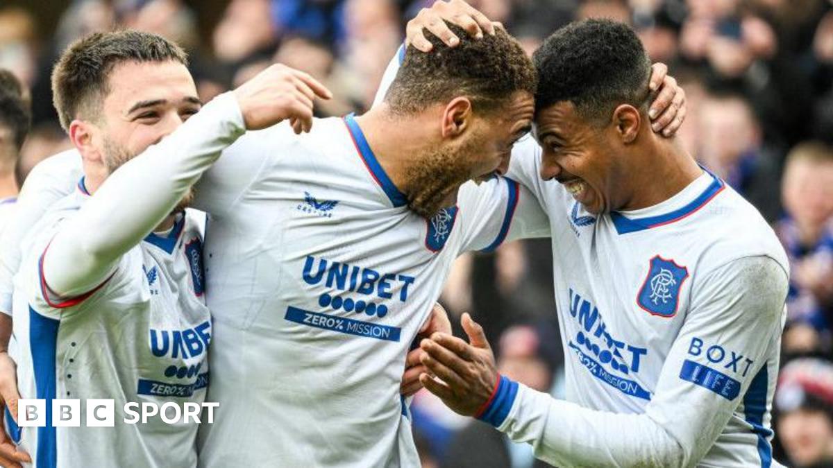 'A cloud has lifted' from Rangers - Alex McLeish - BBC Sport