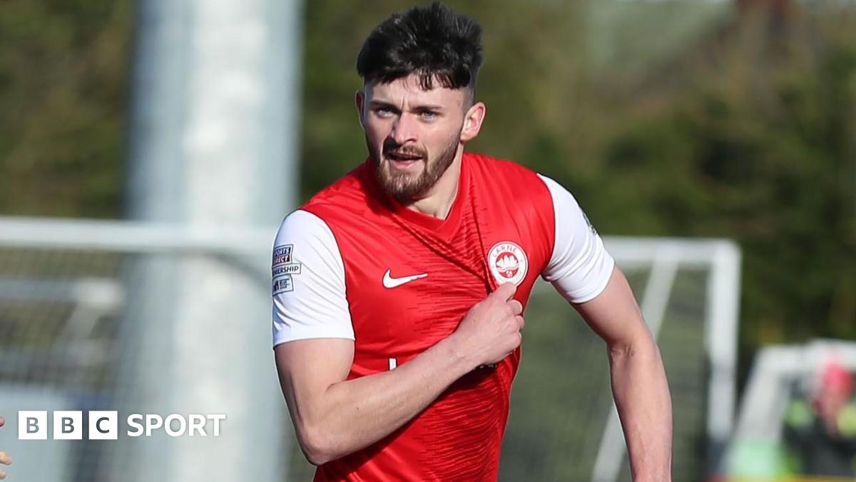 Lee Bonis: Larne striker joins Dutch side Ado Den Haag - BBC Sport