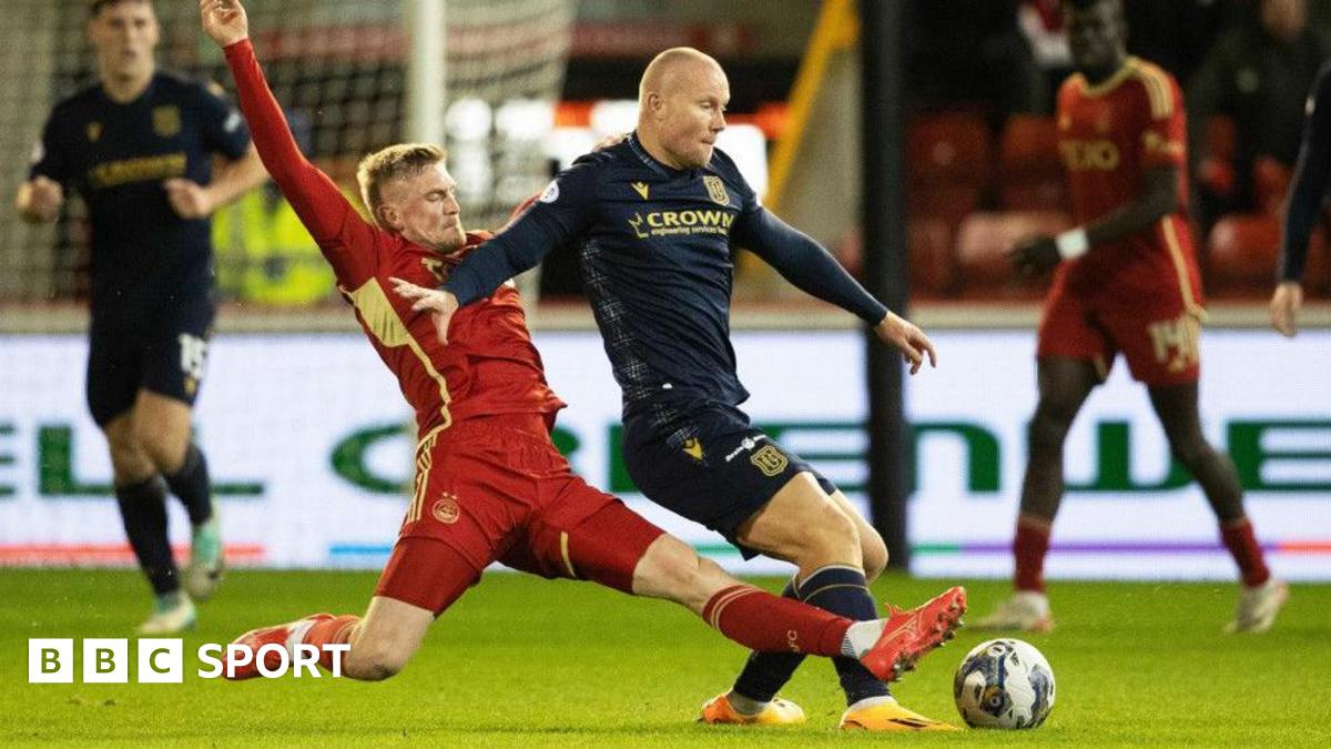 Aberdeen v Dundee: Team news - BBC Sport