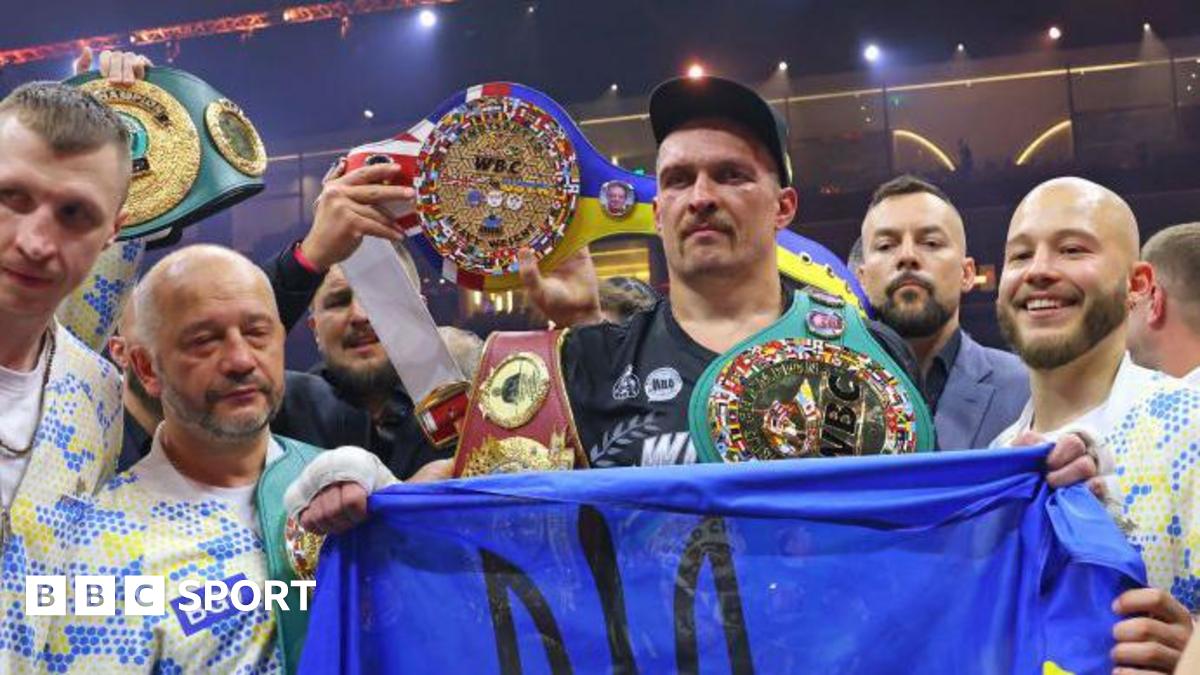 Oleksandr Usyk no longer undisputed champion after giving up IBF belt ...