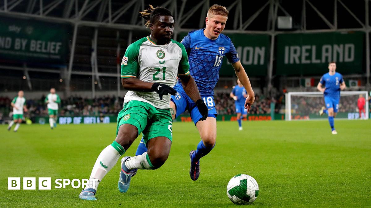 Festy Ebosele helps Republic of Ireland to victory on first start - BBC ...