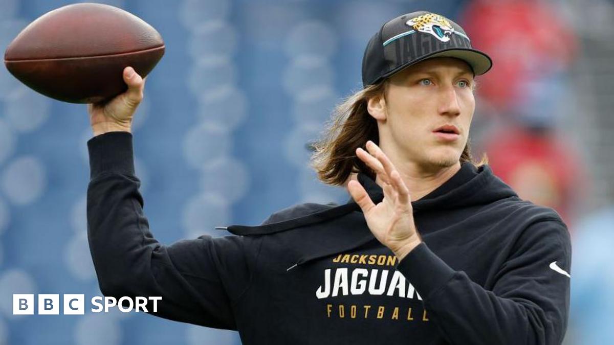 Trevor Lawrence: Jacksonville Jaguars quarterback agrees new five-year £216m deal - BBC Sport