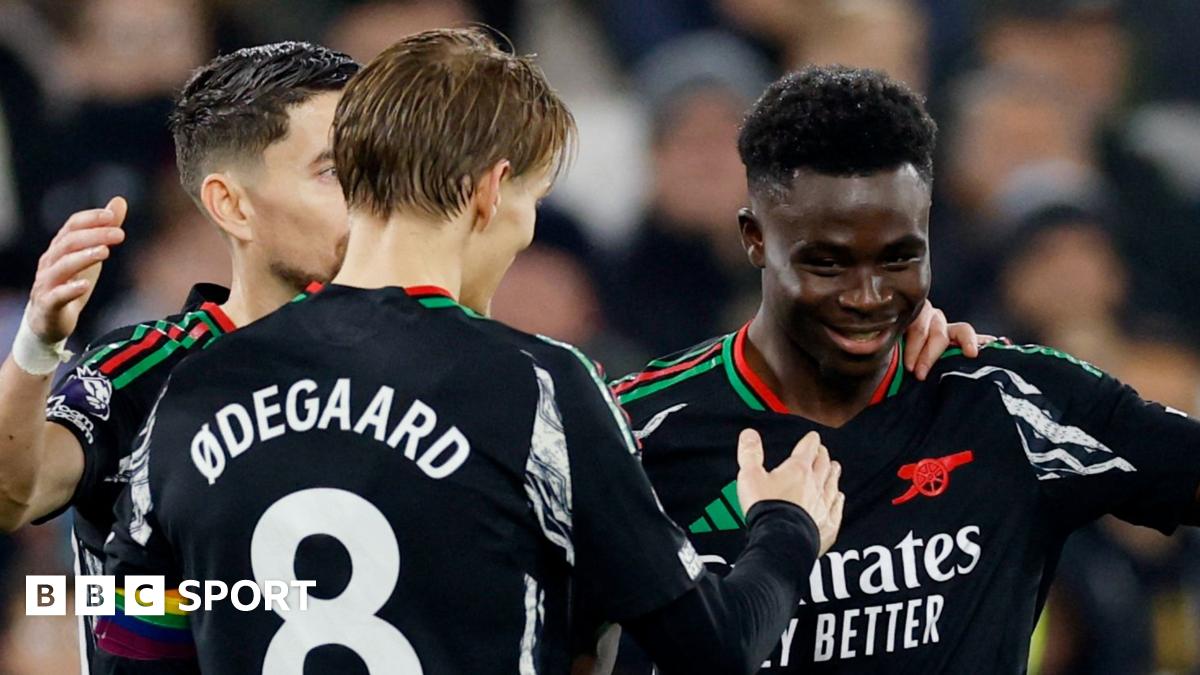 Arsenal: Martin Odegaard and Bukayo Saka keeping Premier League title ...