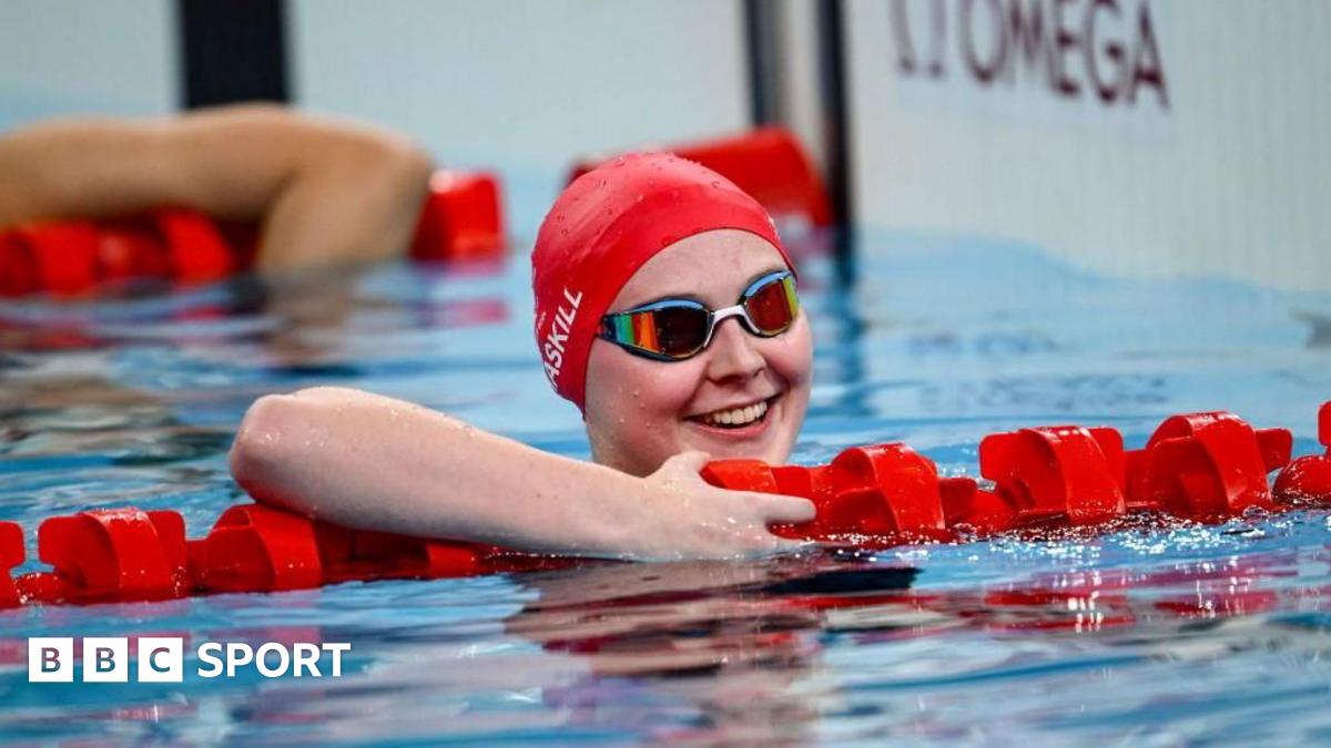 Paralympics 2024: Swimmer Poppy Maskill wins Britain's first gold ...