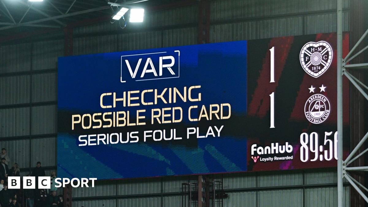Four incorrect VAR decisions highlighted by Scottish FA panel - BBC Sport