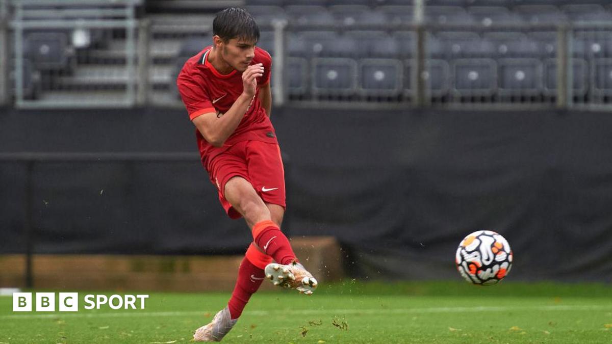 Liverpool: The famous ball boy tearing it up at the academy - BBC Sport