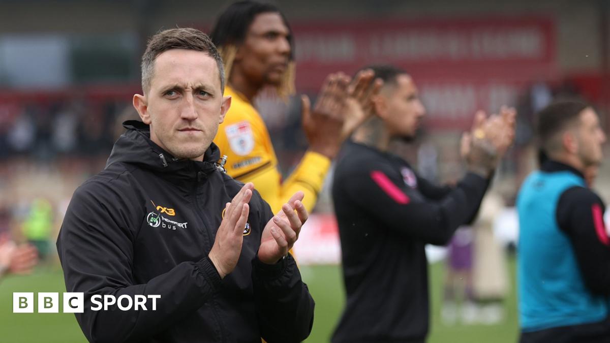 Newport County: Dafydd Williams wants to end season on a high - BBC Sport