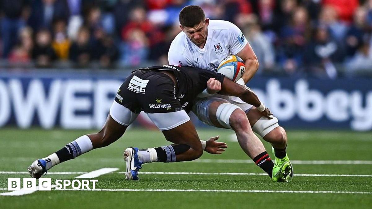 Sharks leave it late to beat Ulster in Belfast - as it happened - BBC Sport