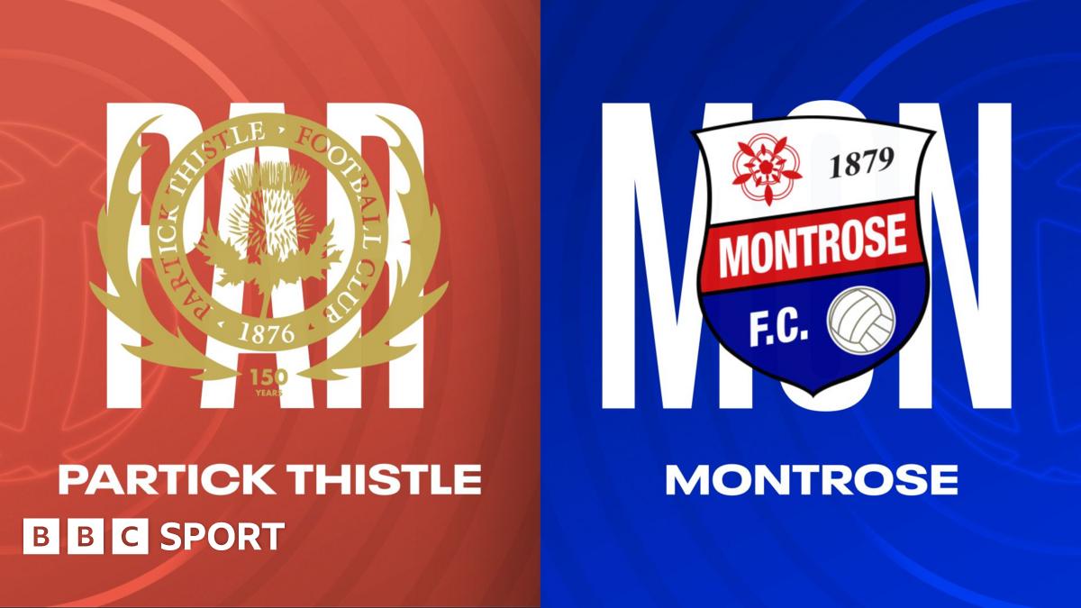 Partick Thistle vs Montrose: Scottish Cup score & updates - BBC Sport