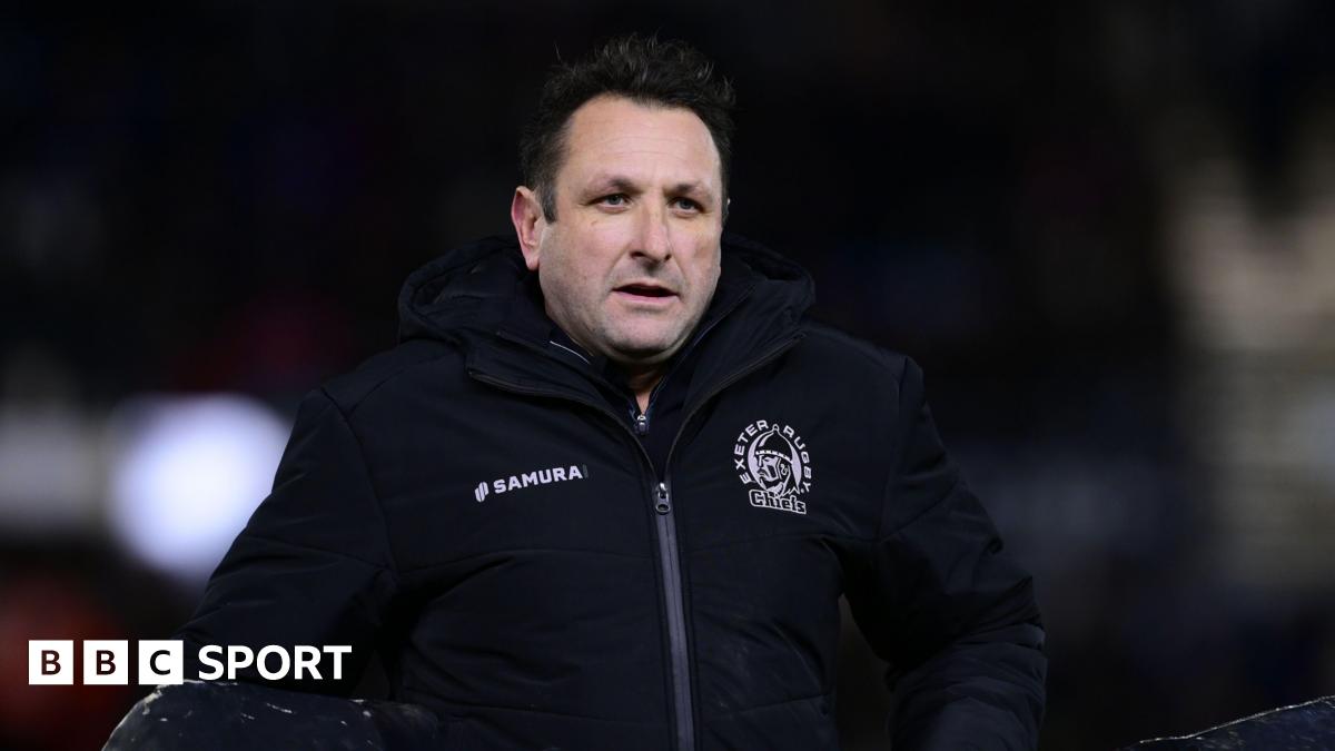 Exeter Chiefs: Ali Hepher replaced by Rob Hunter as head coach - BBC Sport