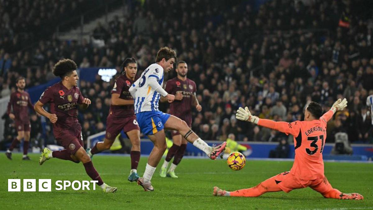 Brighton news: Matt O'Riley after scoring first Seagulls goal - BBC Sport