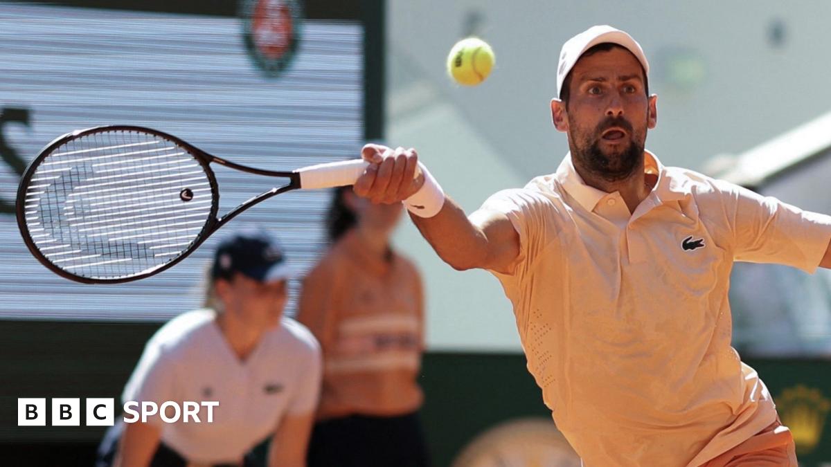 French Open 2026 LIVE: Novak Djokovic vs Valentin Royer, Elena Rybakina ...