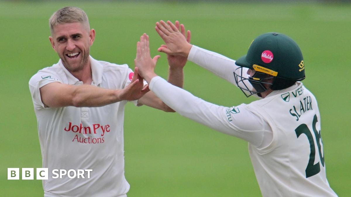 County Championship: Stone impresses for Notts against Hampshire - BBC ...