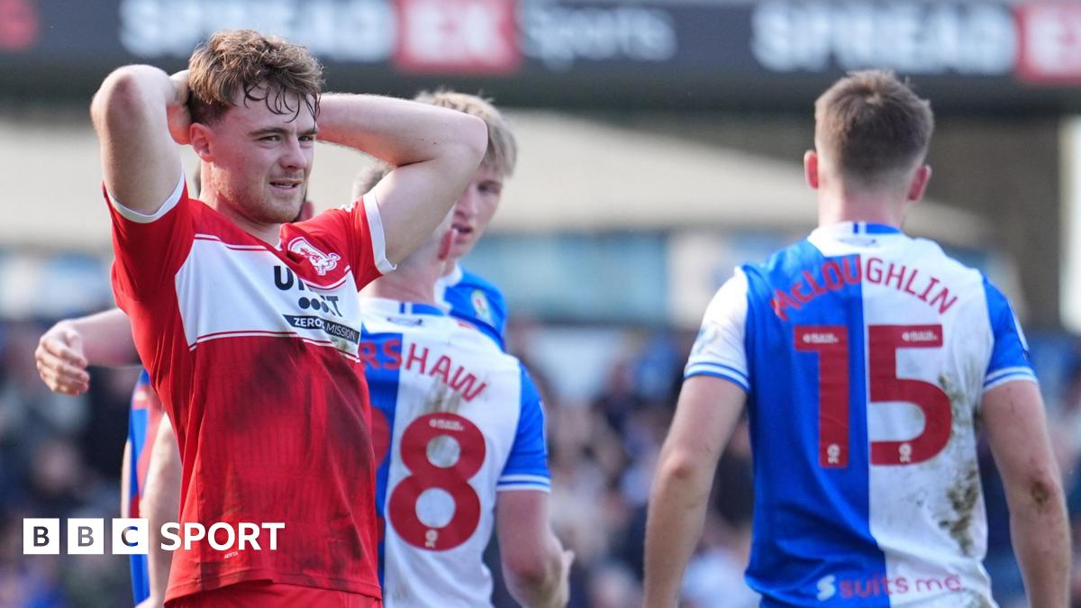 Blackburn Rovers 0-0 Middlesbrough: Boro held by relegation-threatened ...