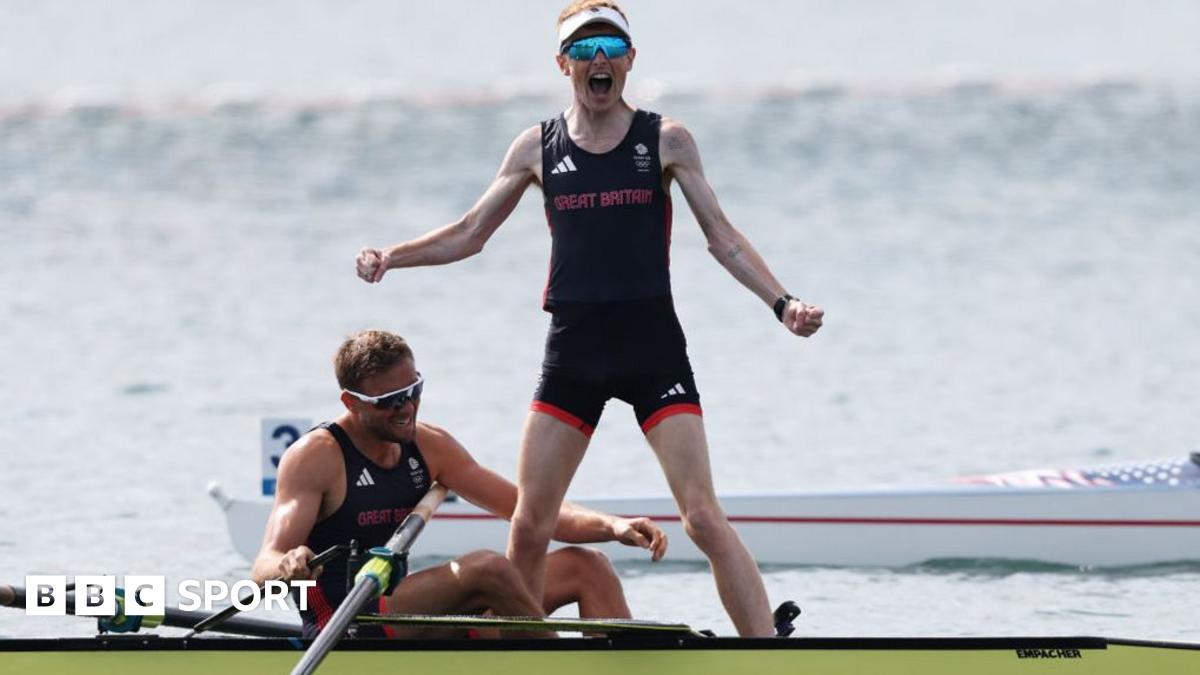 Olympic rowing: Great Britain win men's eight gold and women's eight ...