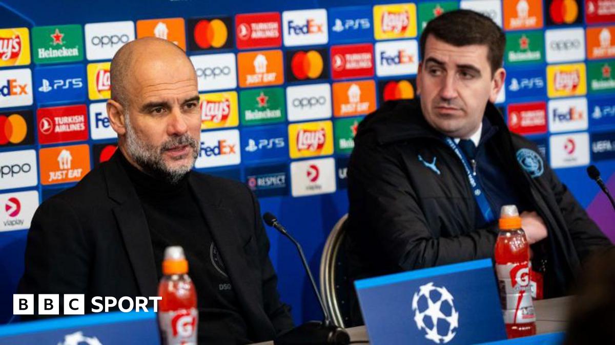 Man City news: Pep Guardiola offers kind words for Alex Rowen - BBC Sport