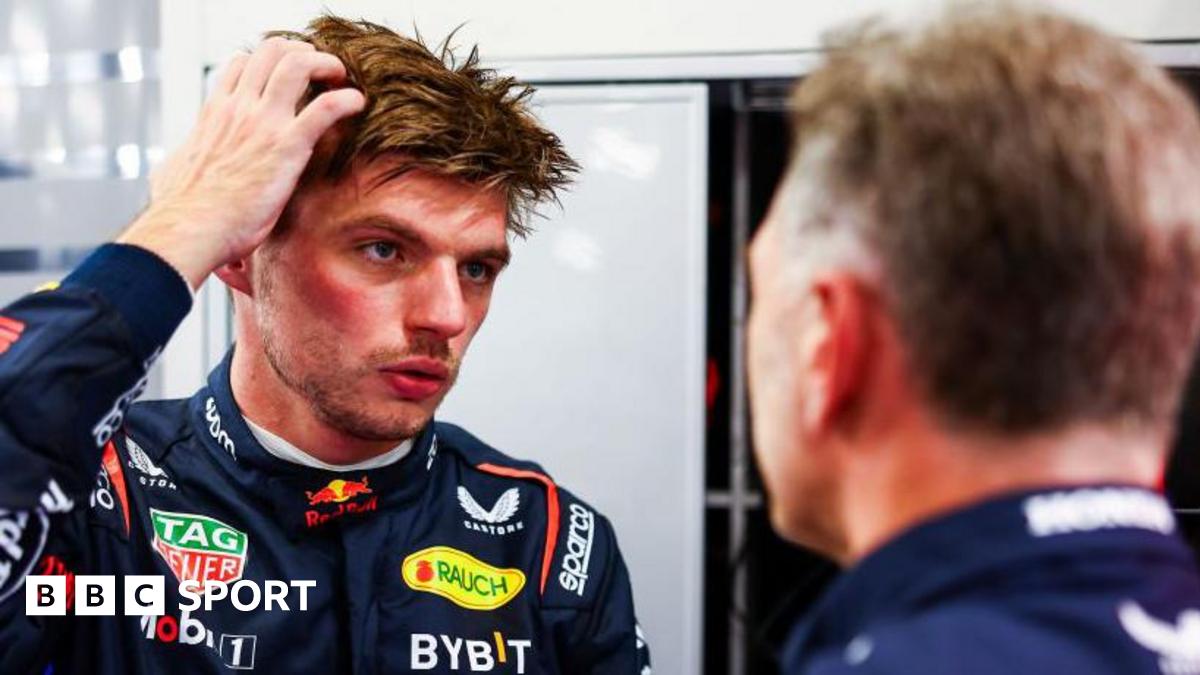 Max Verstappen says swearing punishment 'ridiculous' after Singapore Grand Prix news conference ...