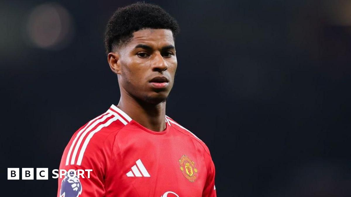 Man Utd: Ruben Amorim says Marcus Rashford has to show desire for return to form - BBC Sport