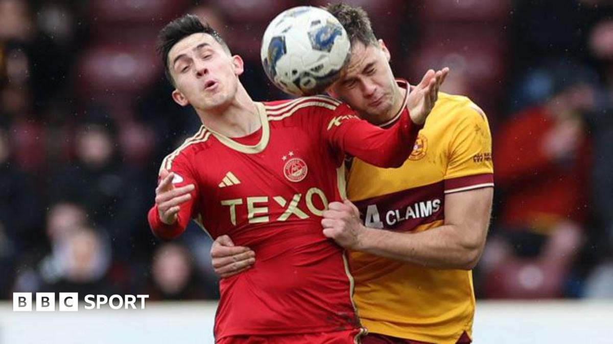 Aberdeen v Motherwell: Team news - BBC Sport
