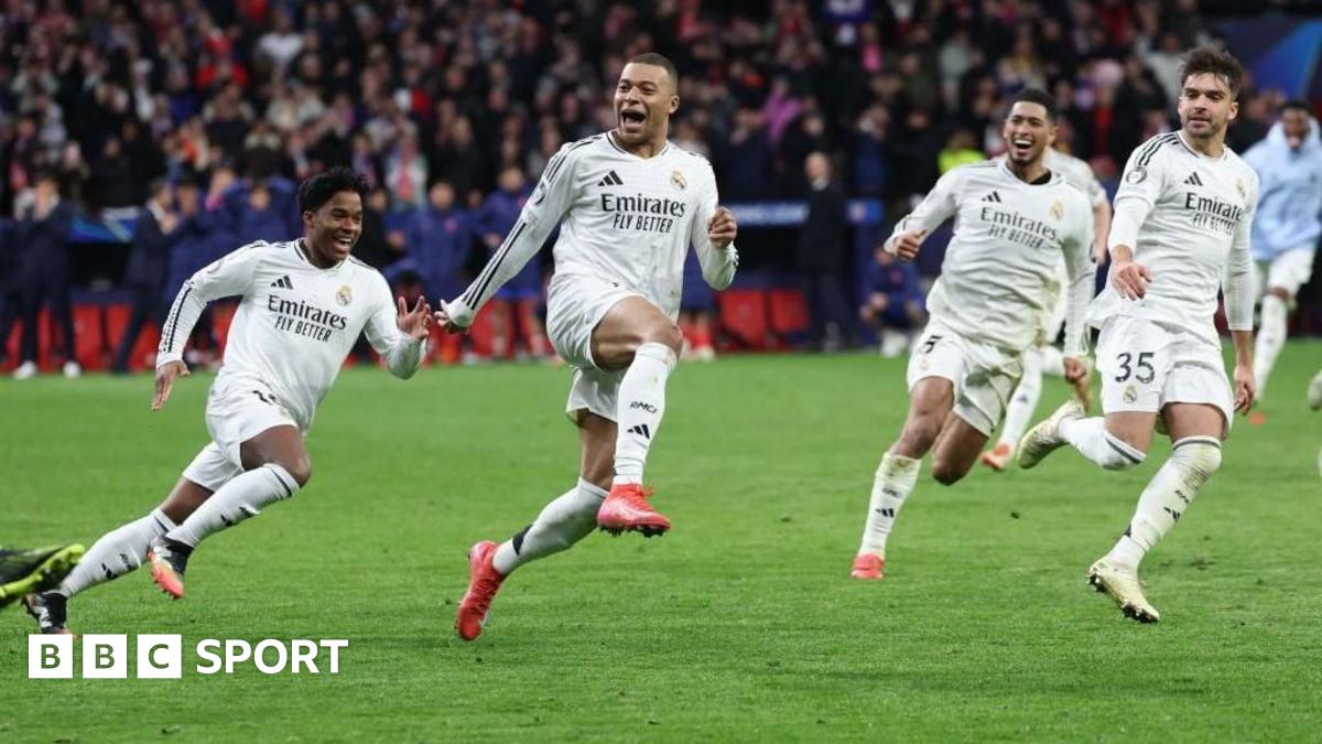 Atlético Madrid 1-0 (2-2 on agg) Real Madrid: Holders through to last eight on penalties - BBC Sport