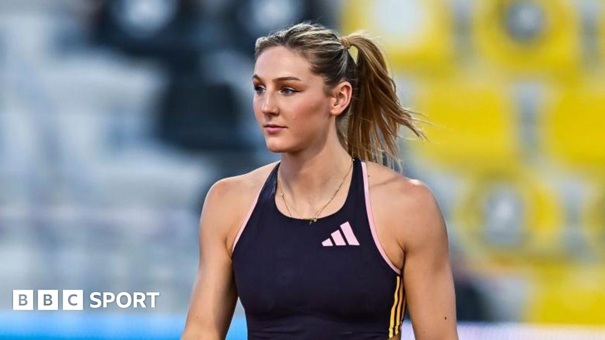Molly Caudery wins Continental Tour pole vault title - BBC Sport