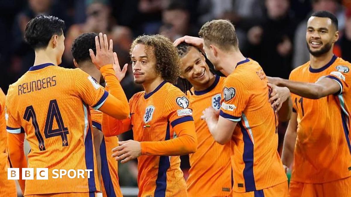 Netherlands 4-0 Lithuania: Dutch win to clinch World Cup place - BBC Sport