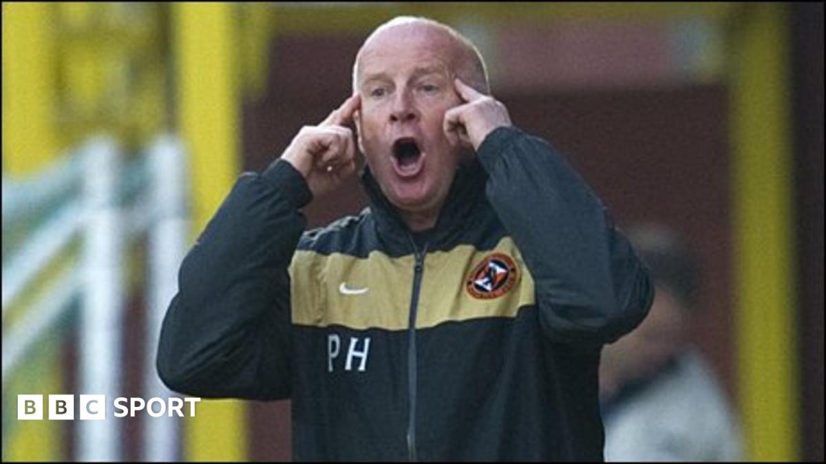 Peter Houston deighted with Dundee United victory - BBC Sport