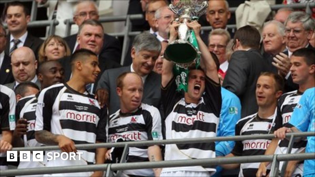 FA Trophy final: Darlington 1-0 Mansfield Town - BBC Sport