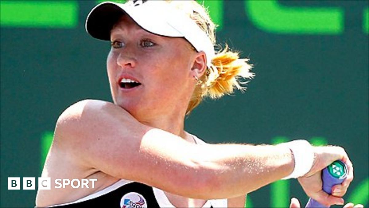 Elena Baltacha reaches second round in Strasbourg - BBC Sport