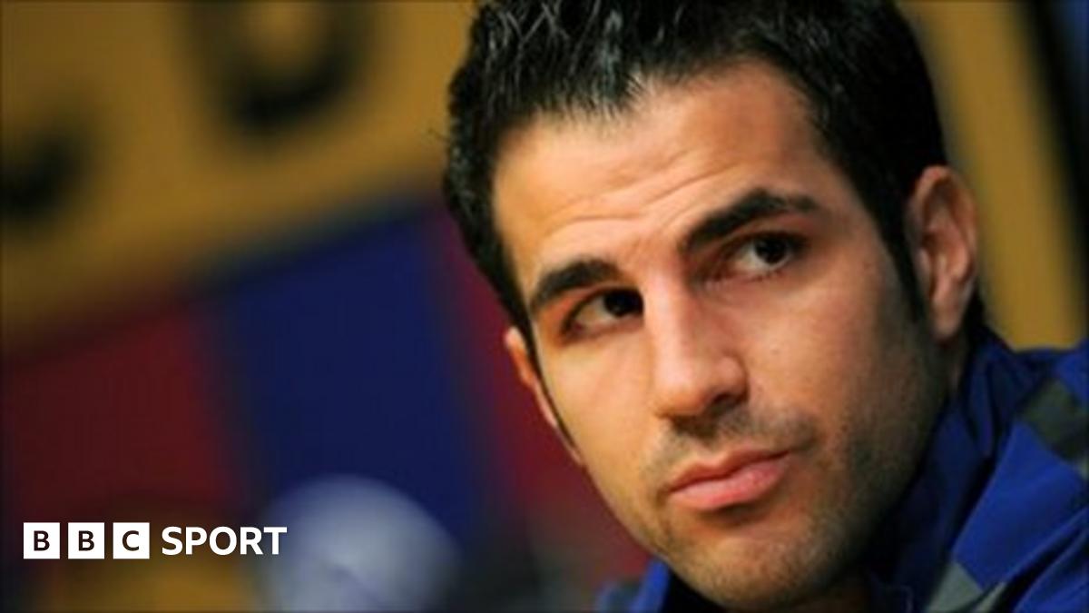 Cesc Fabregas happy to stay at Arsenal - BBC Sport
